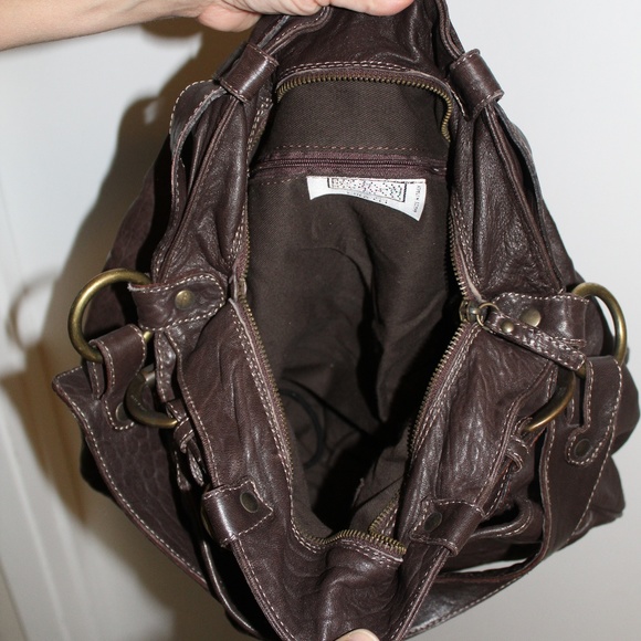 Minelli | Bags | Renato Minelli Brown Leather Bag | Poshmark